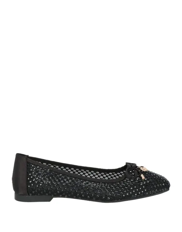 LAURA BIAGIOTTI Ballet Flats Size Synthetic Material - Black