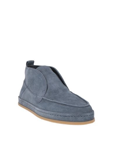 Hogan Ankle Boots Size Leather - Blue