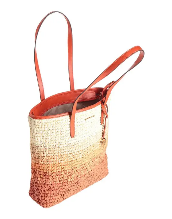 Michael Kors Shoulder Bag Natural Raffia