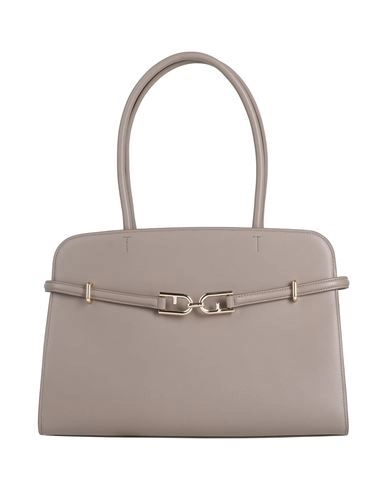 Furla Shoulder Bag Taupe Leather - Grey