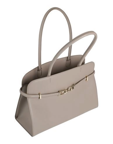 Furla Shoulder Bag Taupe Leather - Grey