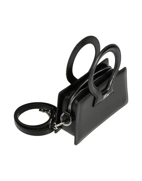 LUAR Handbag Textile Fibers - Black