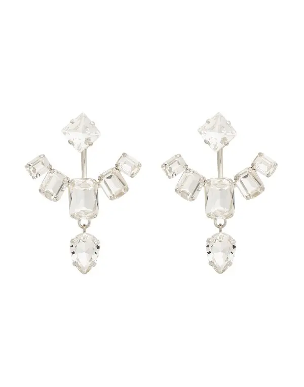 Balmain Earrings Brass, Glass