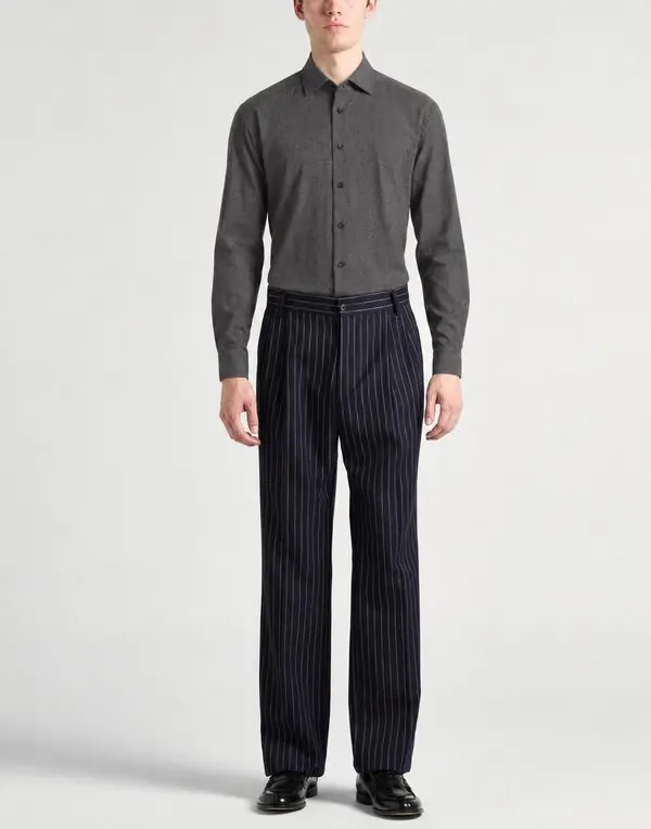 XACUS Shirt Charcoal Size Cotton