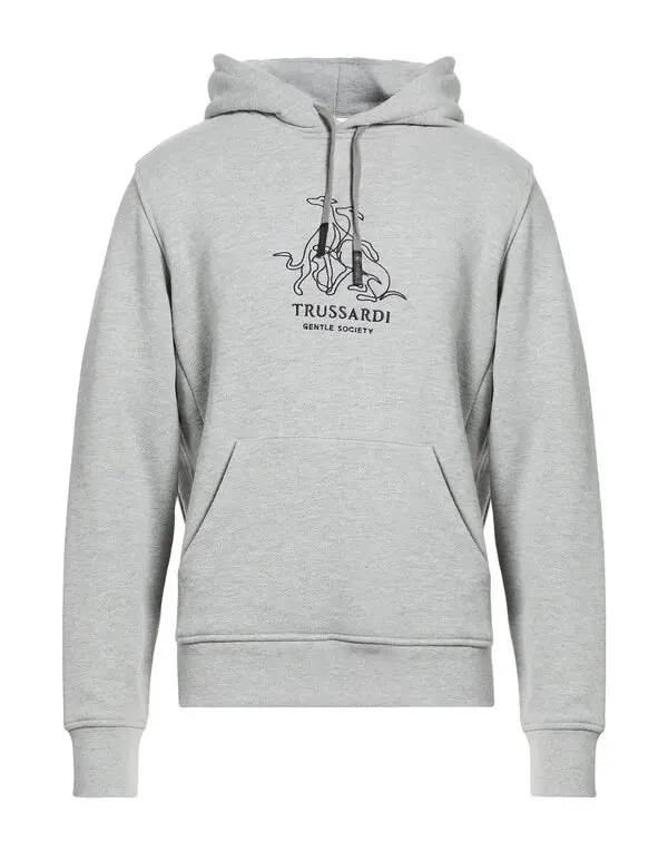 TRUSSARDI Sweatshirt Size Cotton, Polyester