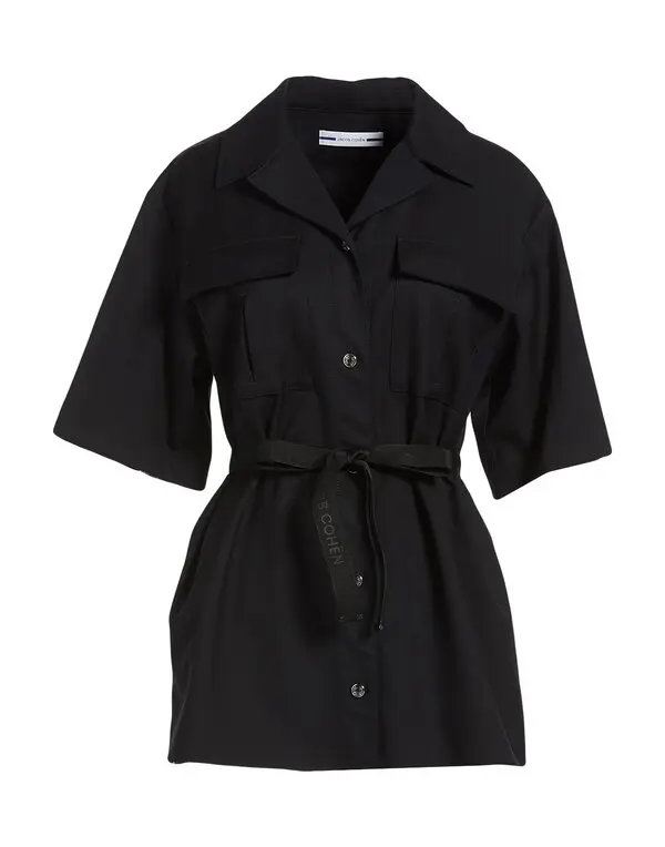 JACOB COHЁN Shirt Size Virgin Wool, Cotton, Elastane