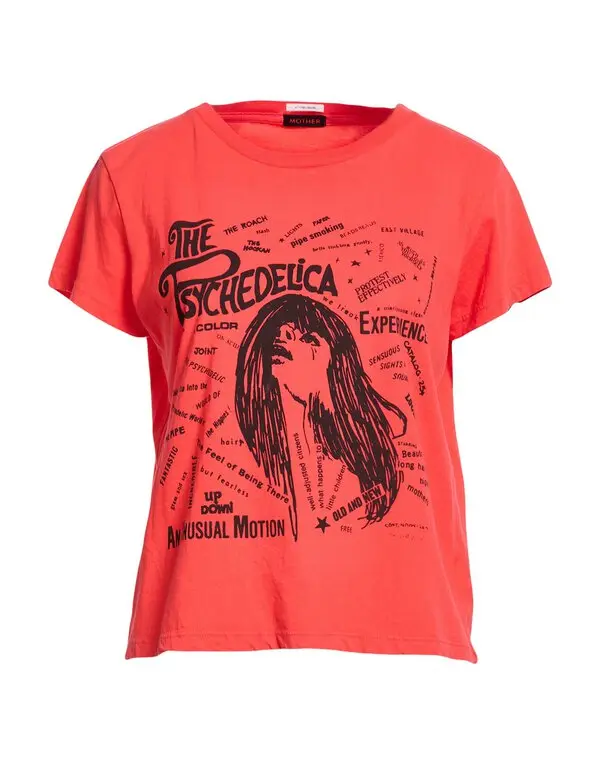 MOTHER T-shirt Size Cotton