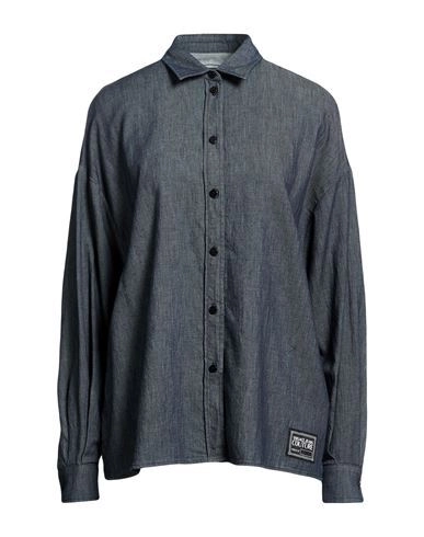 Versace Shirt Midnight Size Cotton