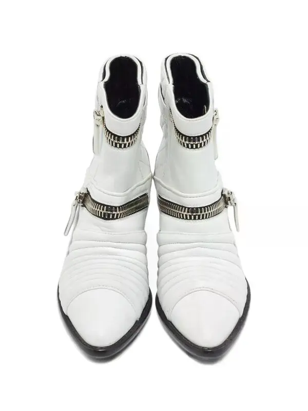 GIUSEPPE ZANOTTI Olinda Zip-detail Ankle Boots