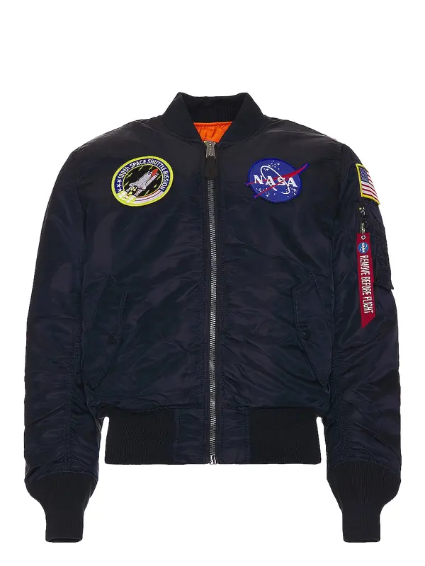 Alpha Industries Nasa Ma-1 Bomber - Replica Blue