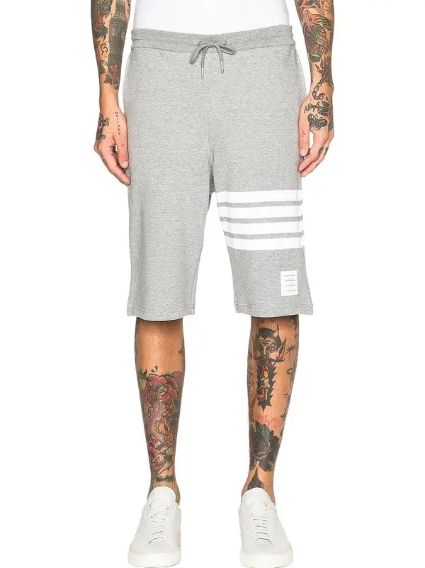 Thom Browne Classic Sweatshorts - Light Heather Grey