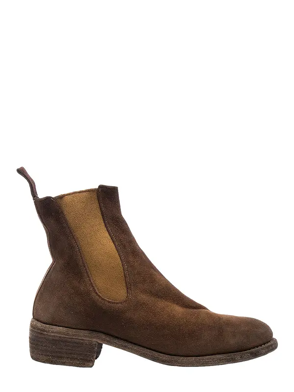 Guidi Stag Chelsea Boots - Brown