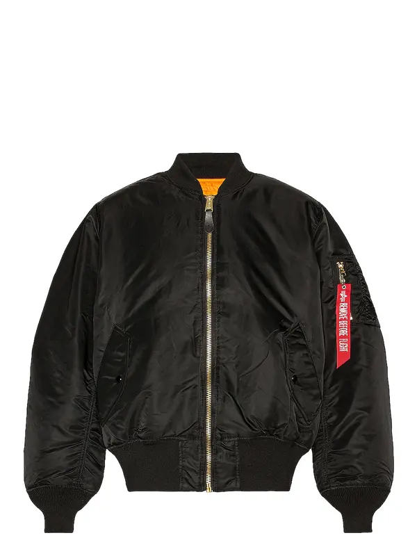 Alpha Industries Ma-1 Flight Jacket - Black