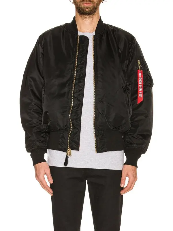 Alpha Industries Ma-1 Flight Jacket - Black