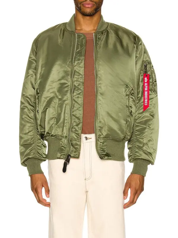 Alpha Industries Ma-1 Bomber Jacket - Sage