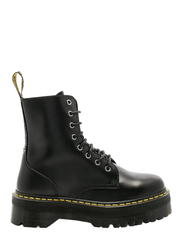 Dr. Martens Jadon Fusion Smooth Boots - Black