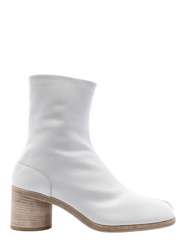 MAISON MARGIELA Ankle Tabi Boots - White
