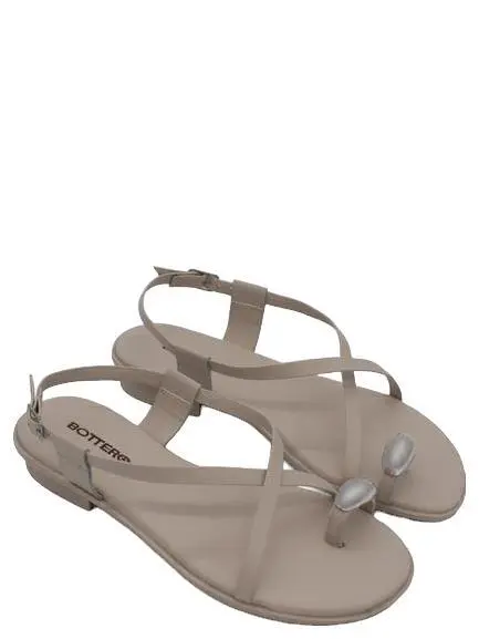 BOTTERO Botseville Slingback Sandal - Off White