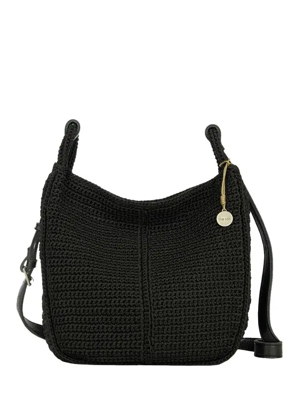 THE SAK Los Feliz Crochet Crossbody Bag - Black Crochet