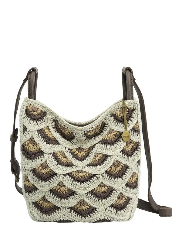 THE SAK Los Feliz Leather Crossbody Bag - Natural Mermaid
