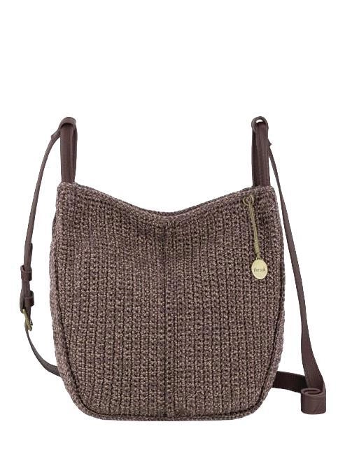 THE SAK Los Feliz Crochet Crossbody Bag - Nutmeg Static