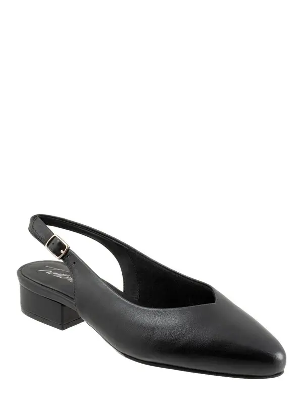 Trotters Jessa Slingback Pump - Black