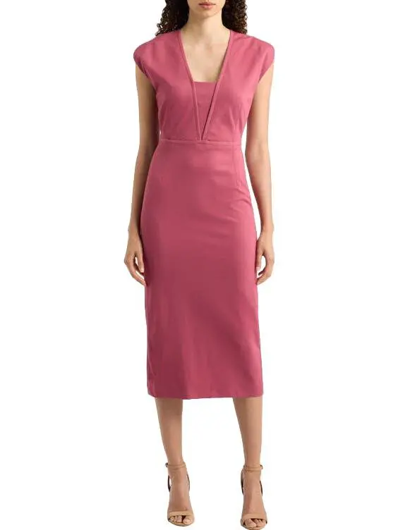 BOSS Dorlita Sheath Dress - Dry Rose