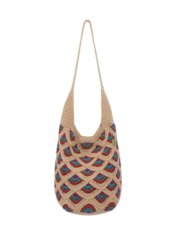 THE SAK Crochet Hobo Bag - Bamboo Mermaid