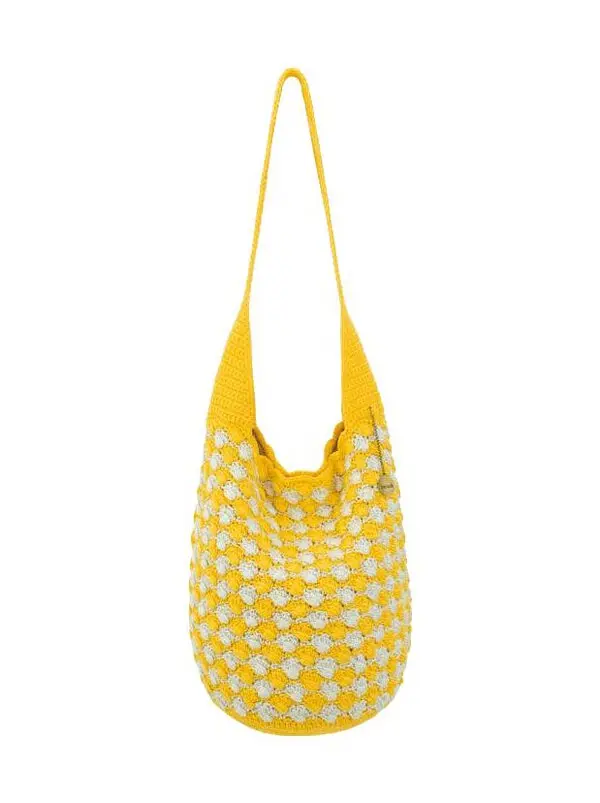 THE SAK 120 Hobo Bag - Lemon Natural Shell