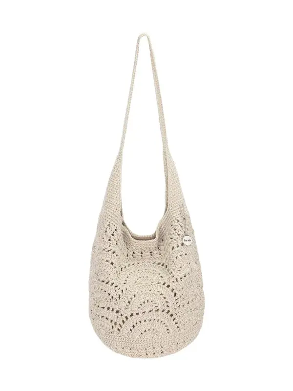 THE SAK Crochet Hobo Bag - Natural Fan