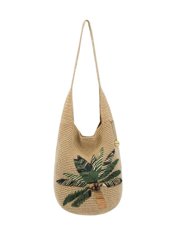 THE SAK Crochet Hobo Bag - Palm Tree