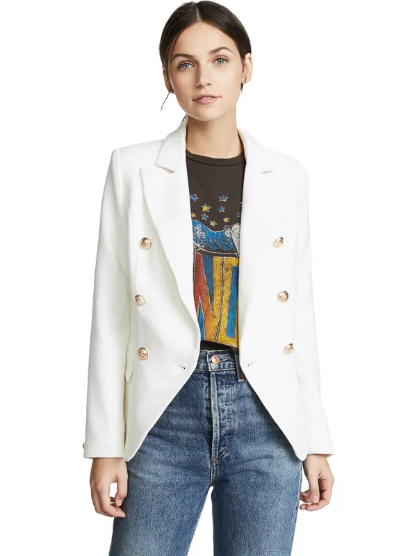 Lioness Palermo Blazer - White
