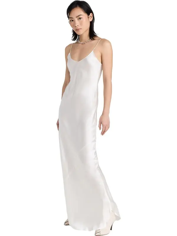 NILI LOTAN Cami Gown - Ivory