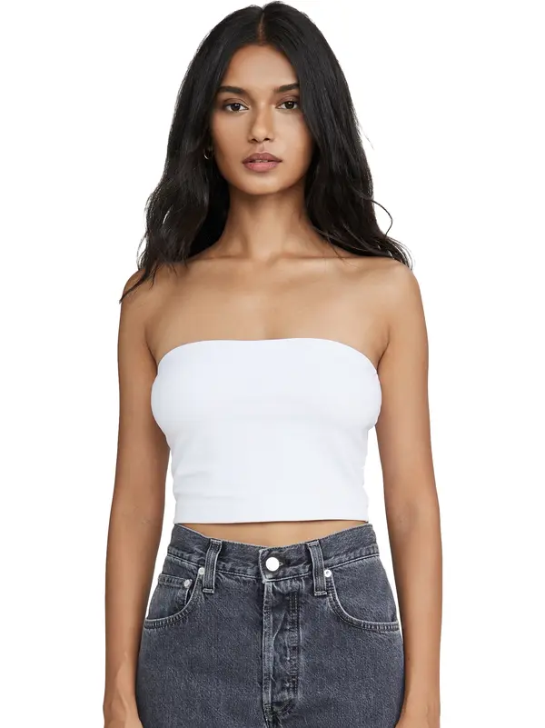 Susana Monaco Crop Tube Top - Sugar