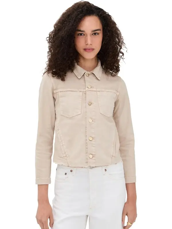 L'Agence Janelle Slim Jacket - Biscuit