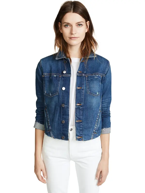 L'Agence Janelle Denim Jacket - Authentique