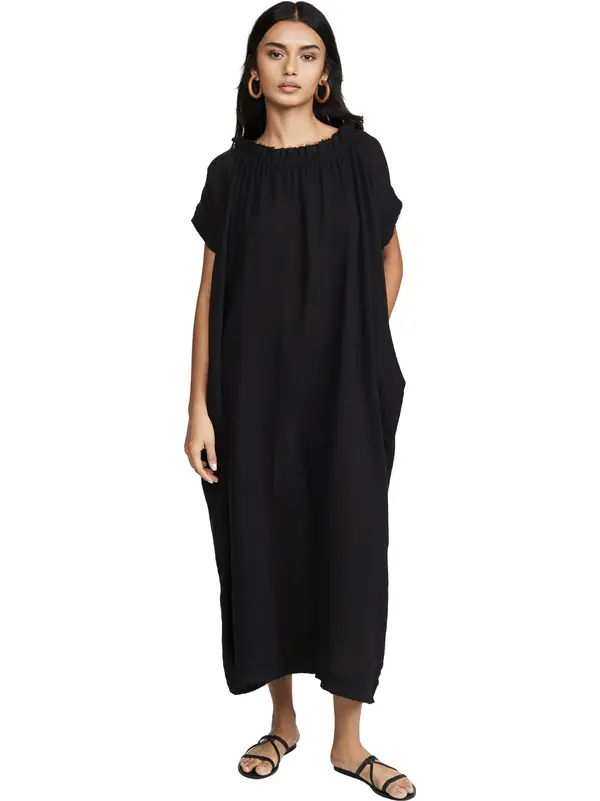 Mikoh Mirakami Gauze Maxi Dress - Night