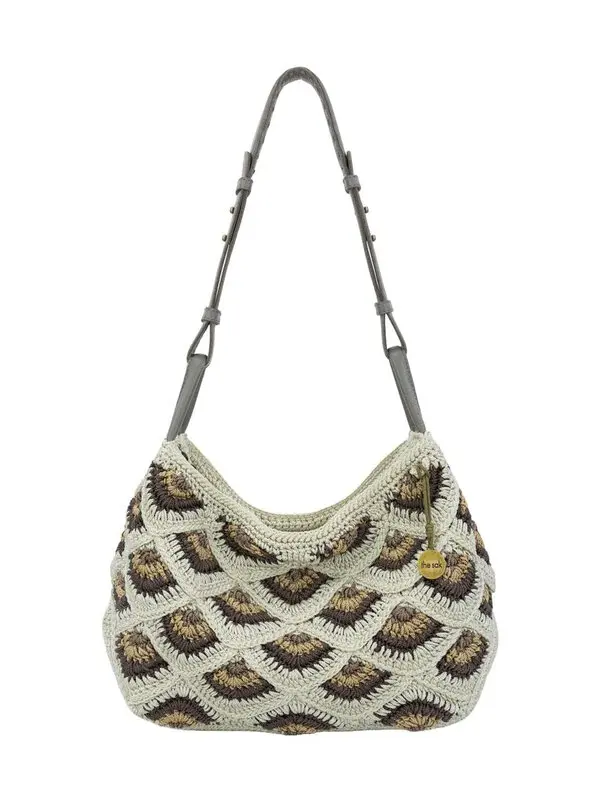 THE SAK Los Feliz Hobo Hand Crochet Bag - Natural Mermaid