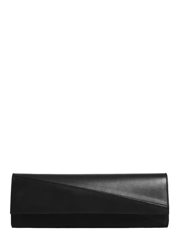 Proenza Schouler Hex Calfskin Clutch - Black