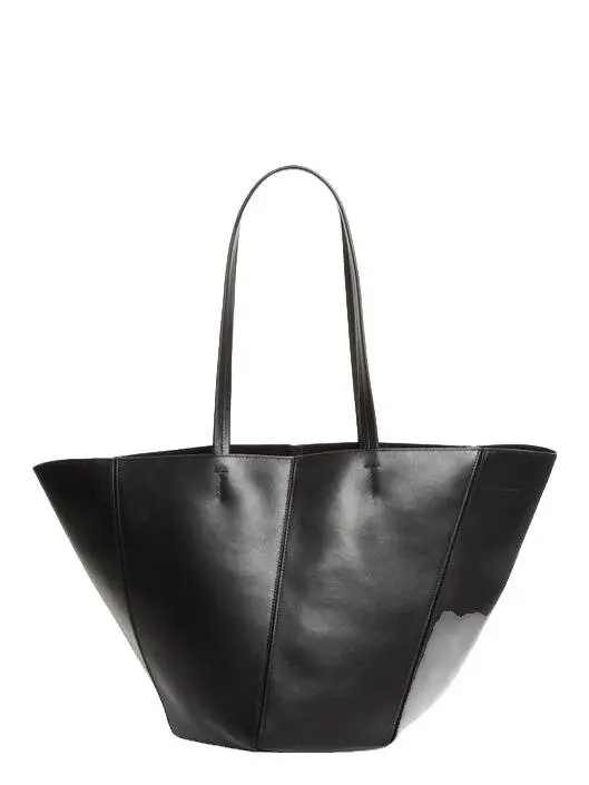 Proenza Schouler Hex Calfskin Leather Tote - Black