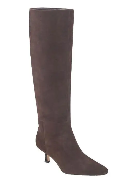Marc Fisher Kaisley Knee High Boot - Dark Brown