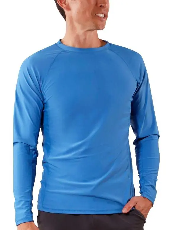UV SKINZ Long Sleeve Crew Sun & Swim Shirt - Belize