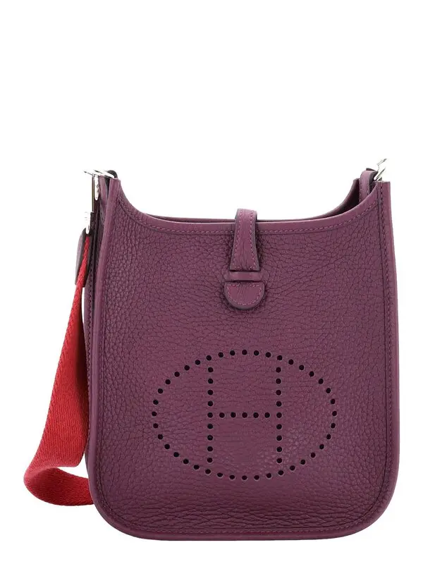Hermès Evelyne Bag Gen Iii Clemence Tpm - Red