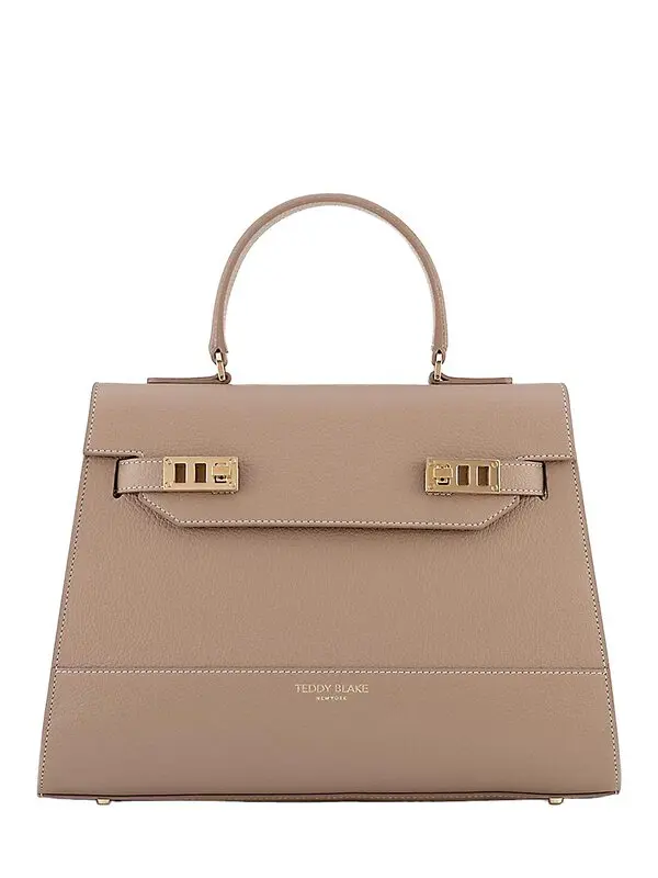 TEDDY BLAKE Kim Stampatto 14 Shoulder Bag - Light Beige