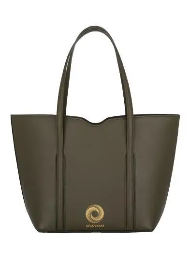 ARANYANI Amala Zipper Tote Bag - Deep Forest