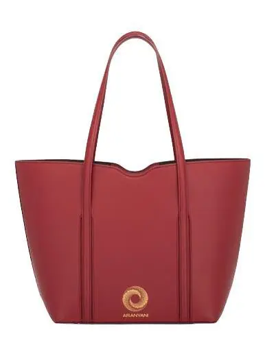 ARANYANI Amala Zipper Tote Bag - Lava Red