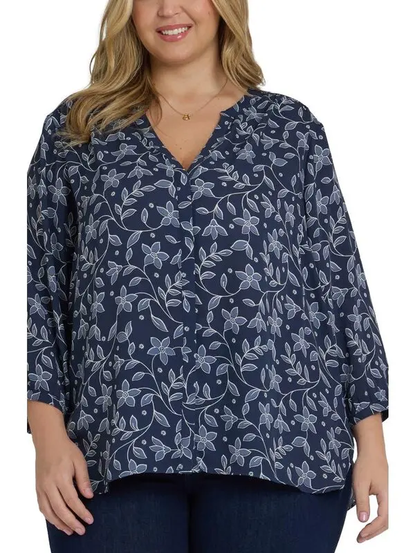 NYDJ Pintuck Top - Lisette