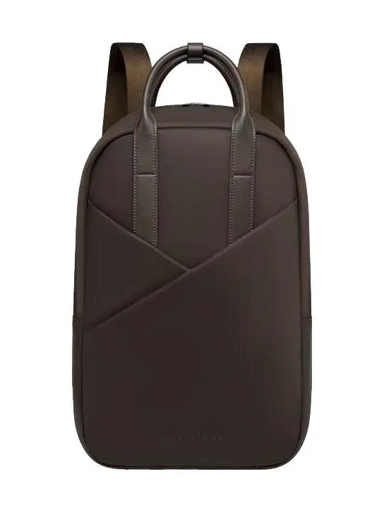 LUX AND NYX Slim Origami Convertible Backpack - Espresso