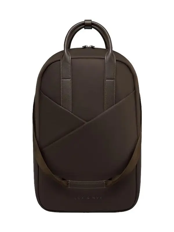 LUX AND NYX Slim Origami Convertible Backpack - Espresso