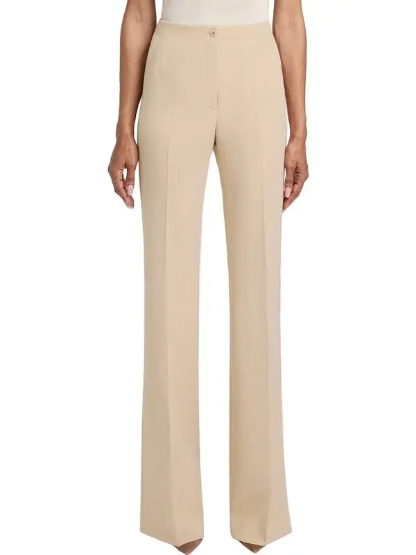 Santorelli Beth Mid-rise Flared Pant - Sand